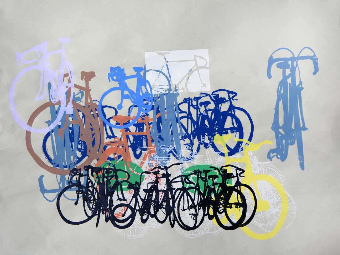 Test Prints 2015 1 | Bicycle Paintings, Prints and Custom Bike Art ...