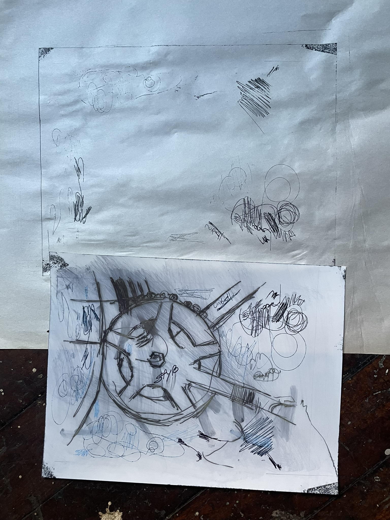The Dave - Print Experiment 3 | Bicycle Paintings, Prints and Custom ...