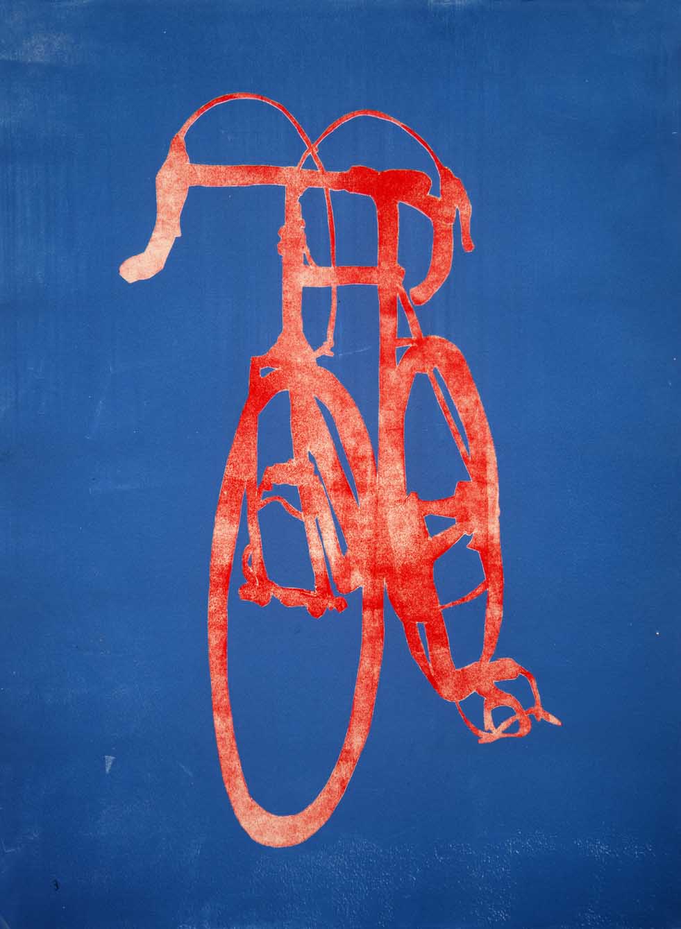 Stencil Print Experiment 3 | Bicycle Paintings, Prints and Custom Bike ...
