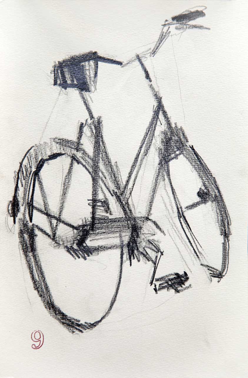Raleigh Sport Pencil Sketches 9 | Bicycle Paintings, Prints and Custom ...
